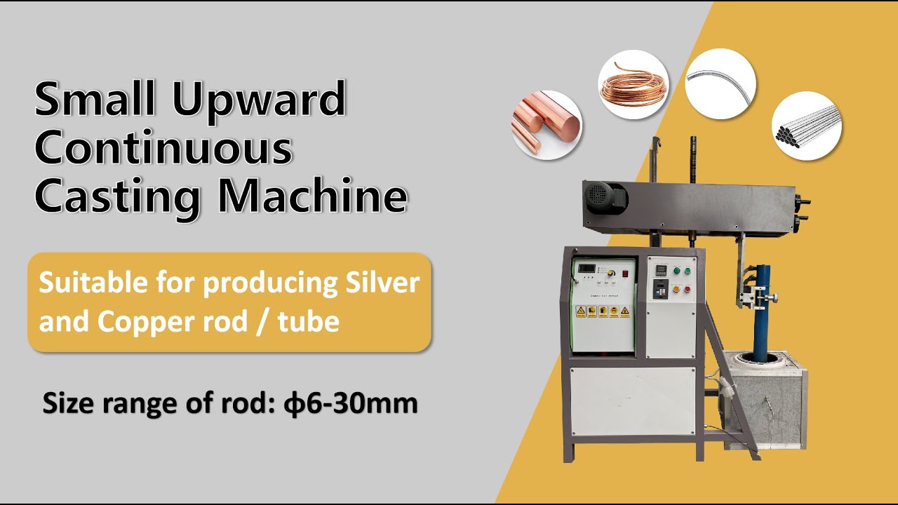 Upward Casting Machine For Copper Tube, Pipe, Rod , Strip Casting -Upward Continuous Casting ...
