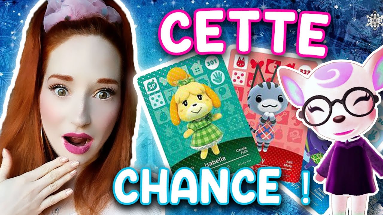 UN HABITANT Incroyable Animal Crossing New Horizons ACNH CARTES AMIIBO ...