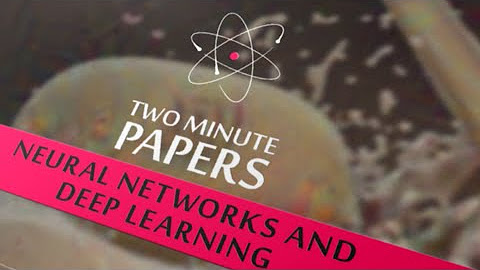 Two Minute Papers - machine vision and deep learning - YouTube