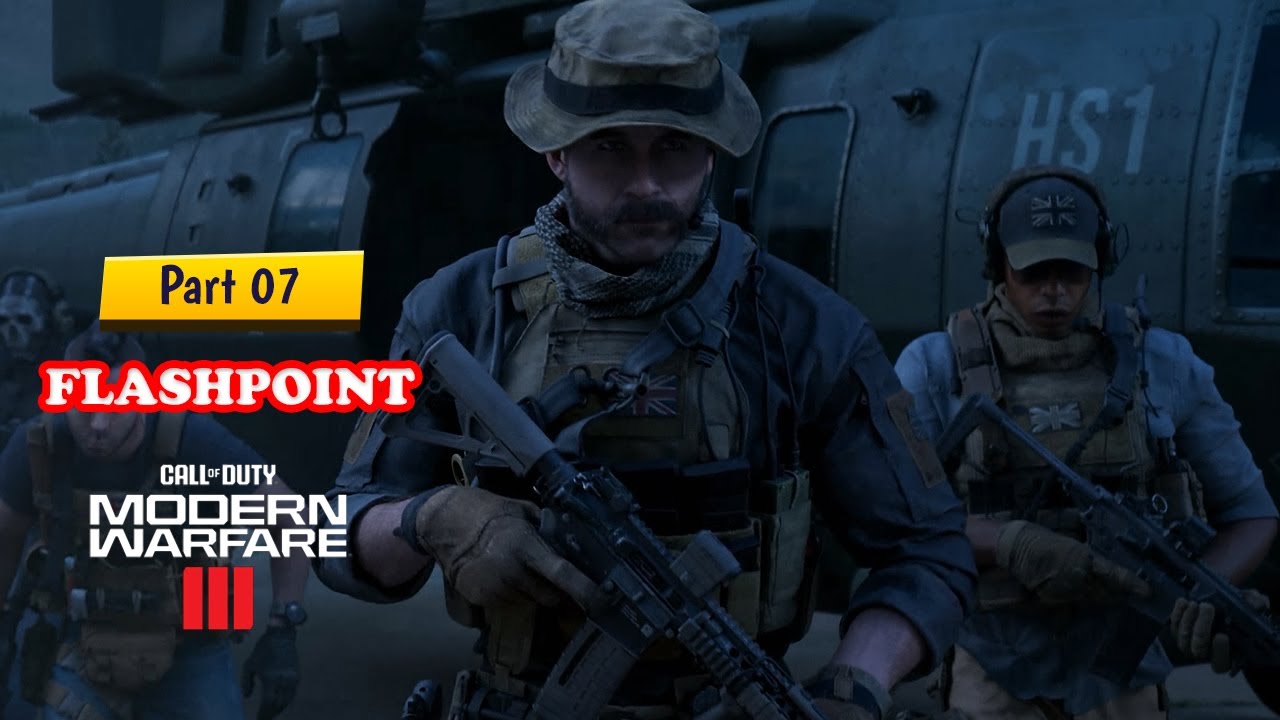 Flashpoint Mission Call of Duty Modern Warfare 3 PC Gameplay Part 07 | MW3 2023 - YouTube