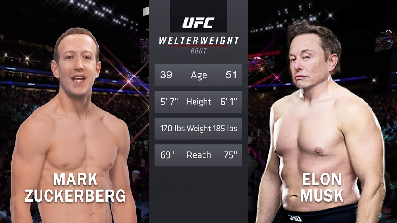 Elon Musk vs. Mark Zuckerberg at UFC 300! - YouTube