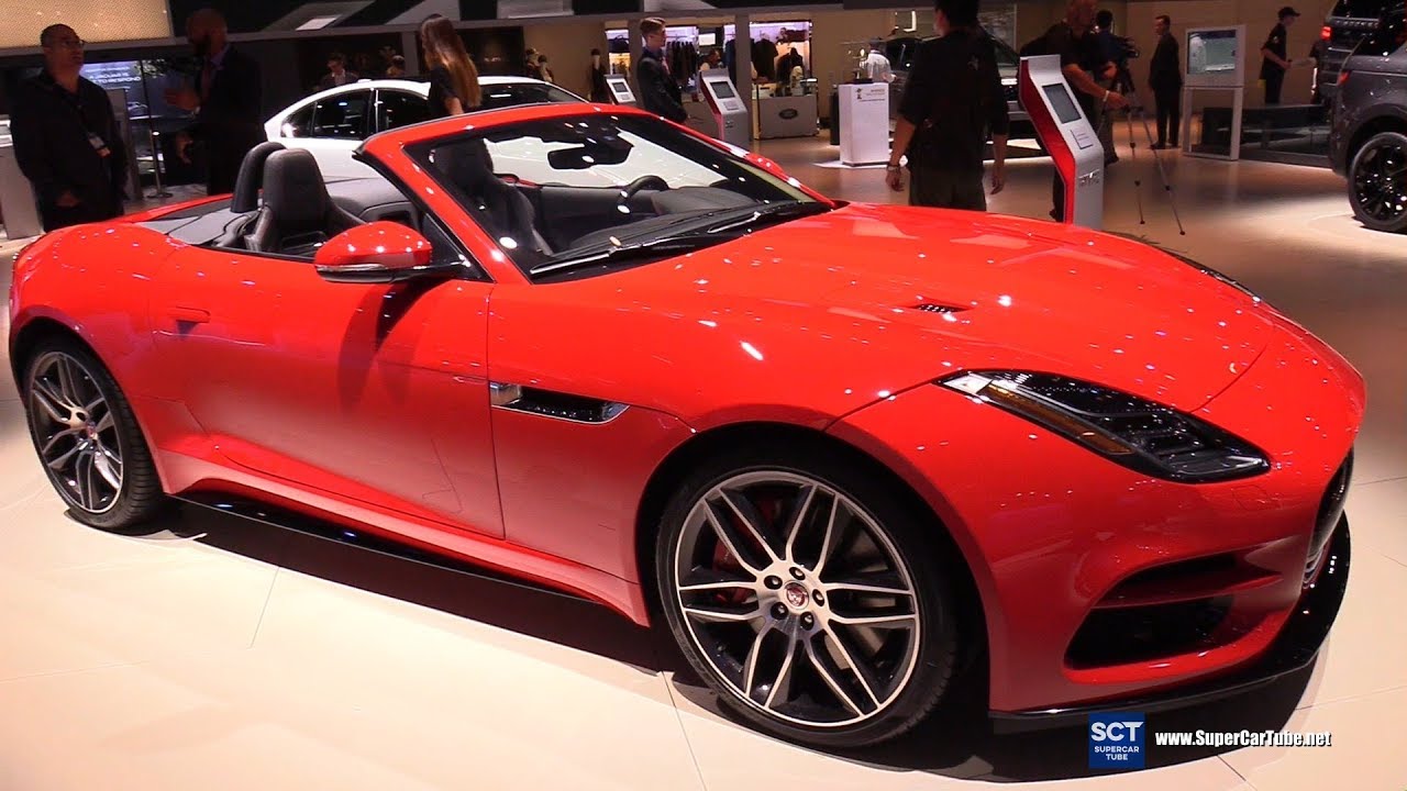 2019 Jaguar F Type Sport - Exterior and Interior Walkaround - 2018 LA ...