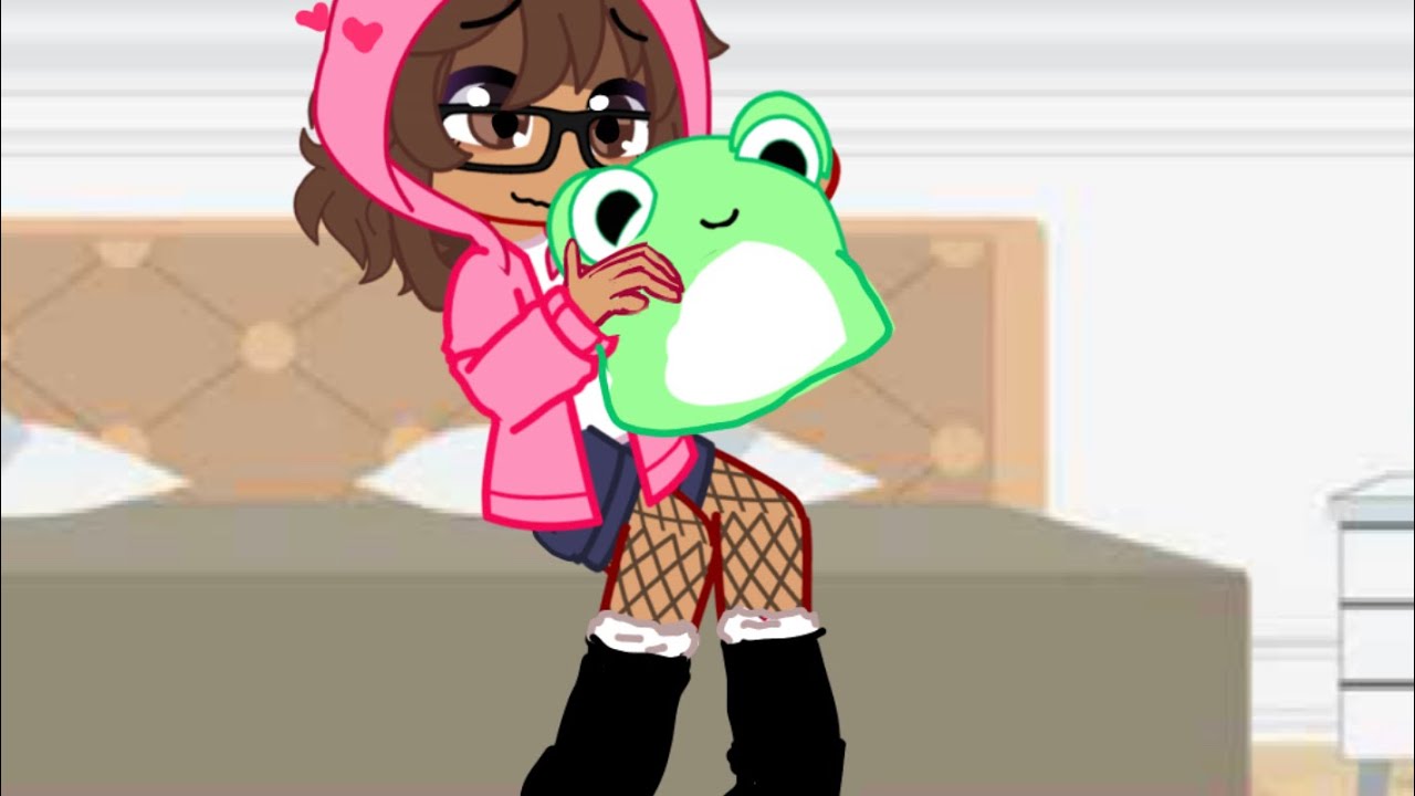 I made a FROG SQUISHMALLOW (squishmallows in gacha club part 2) - YouTube