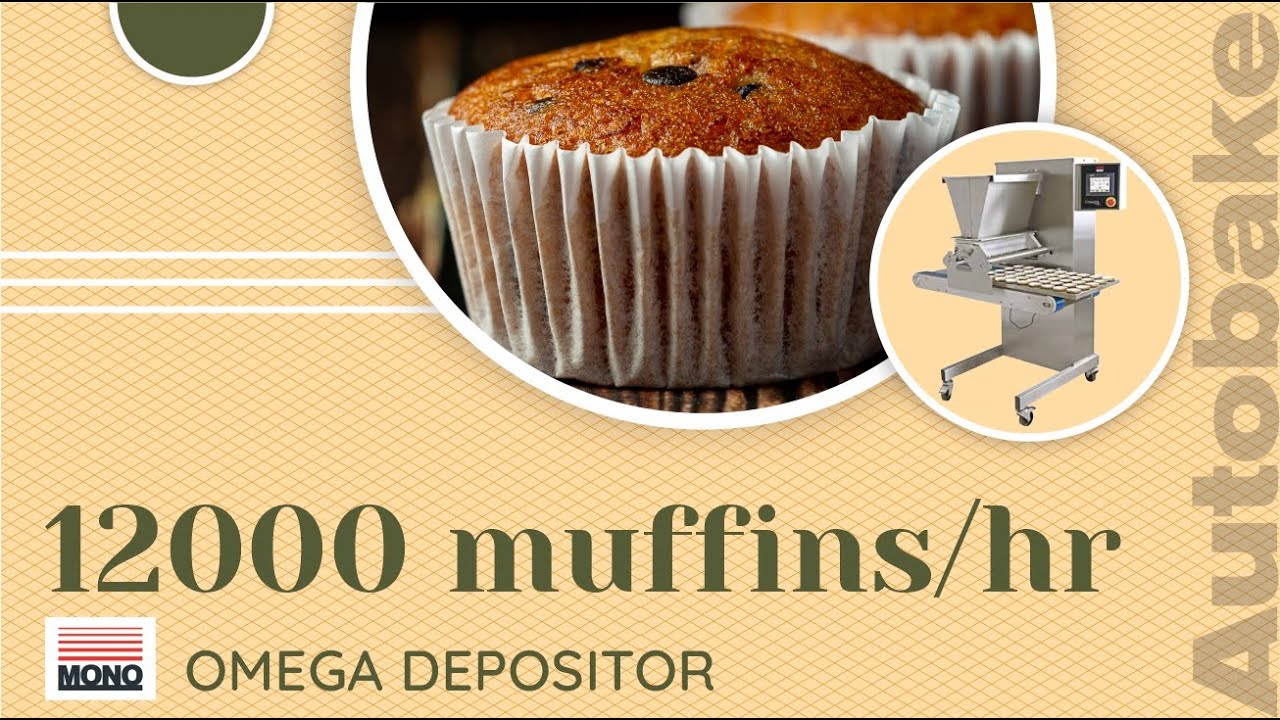 Cupcakes & Muffins produced on the MONO OMEGA depositor-versatile ...