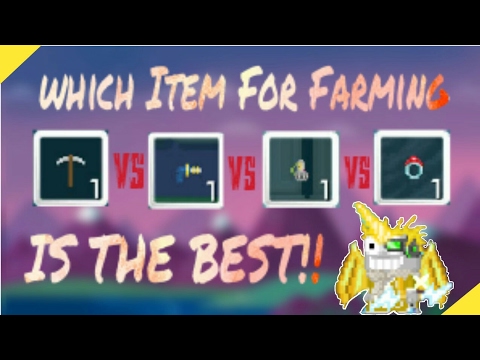 Which Item for farming is the best? - Growtopia - YouTube