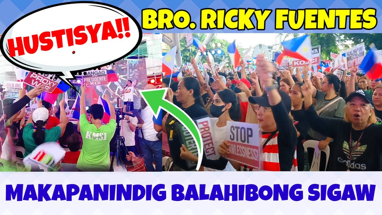 BRO. RICKY FUENTES WALANG TAKOT NA IHINAYAG PAGLAPASTANGAN NG SAF SA ...