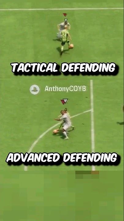 Tactical v Advanced defending in EA FC 24 #eafc24 #fc24 #shorts #trending - YouTube
