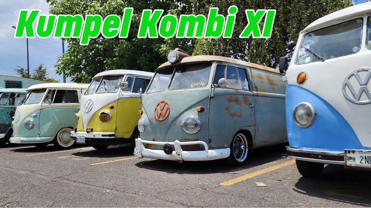 ¡Combis clásicas en CDMX! | Kumpel Kombi XI - YouTube
