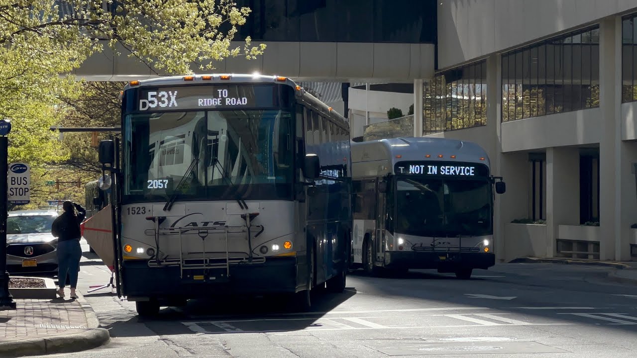 Charlotte Area Transit System 2020 MCI D4500CT Commuter Coach 1523 ...