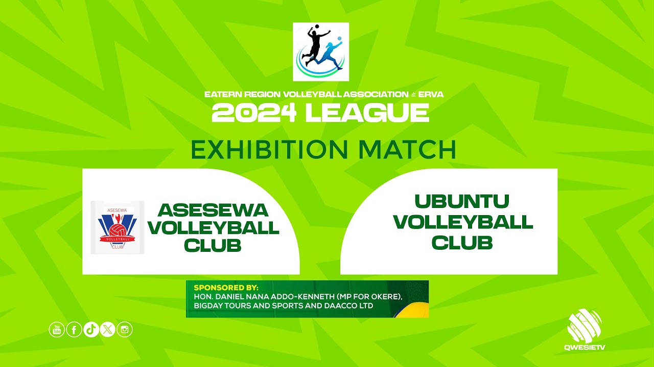 🔴🔴🔴LIVE | MEN VOLLEYBALL | ASESEWA VC VS UBUNTU VC - ERVA LEAGUE FINAL ...