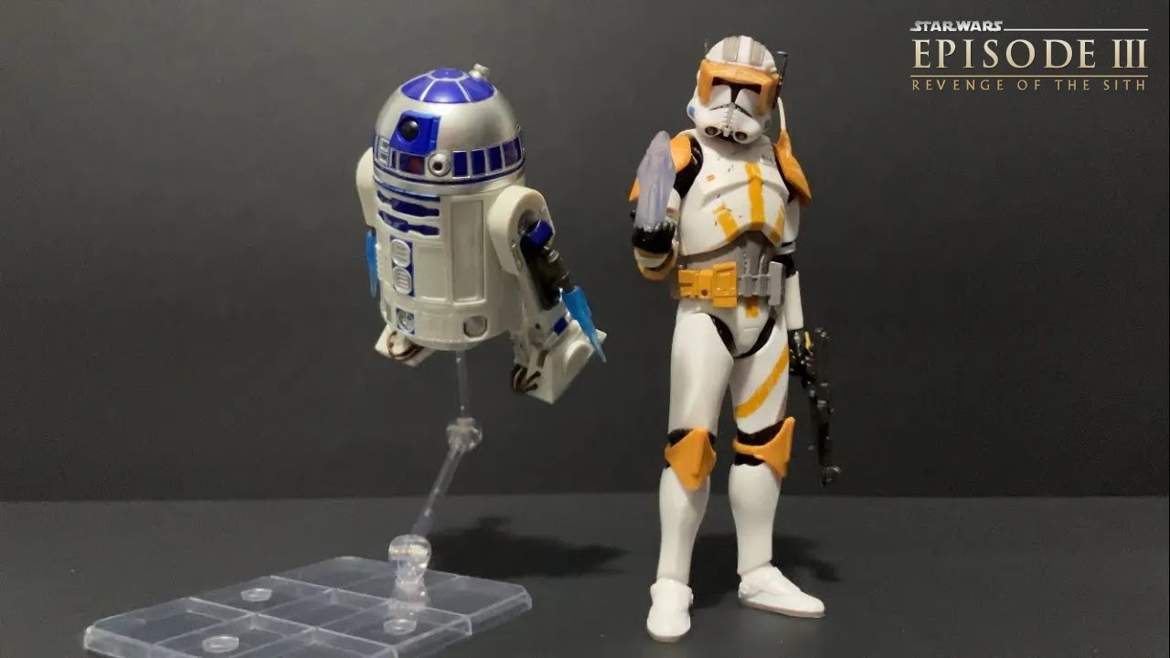 Black Series ROTS R2-D2 and Commander Cody Review - YouTube