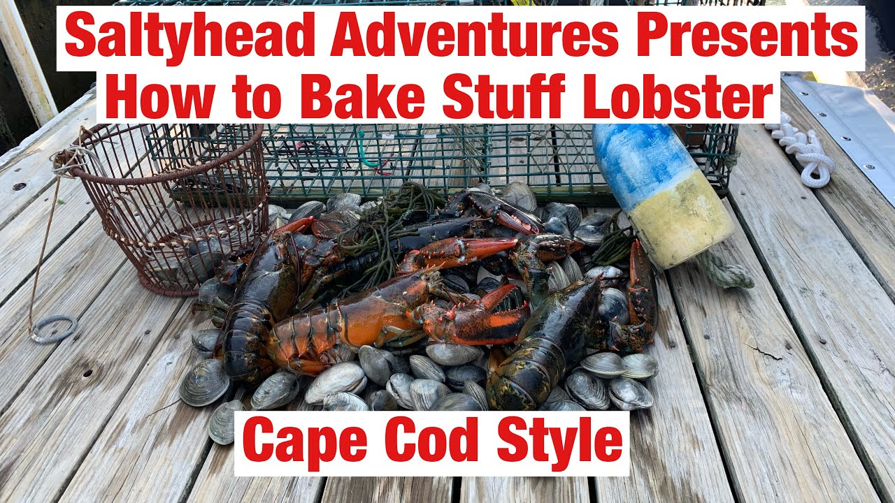 How to Bake Stuff Lobster Cape Cod Style with Saltyhead - YouTube