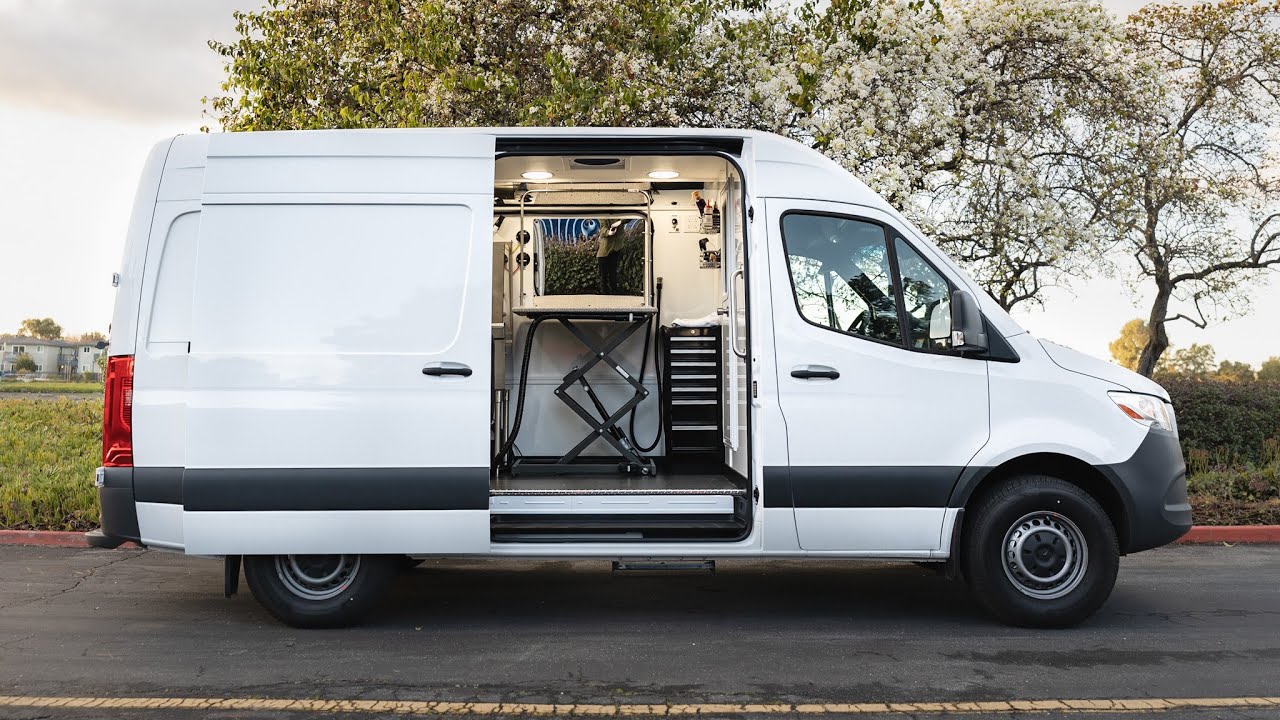 My New Grooming Van (2020 Mercedes Sprinter) - YouTube