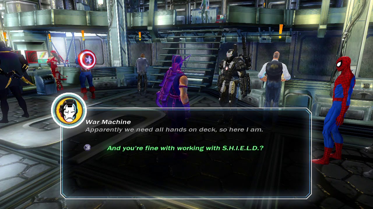 Marvel: Ultimate Alliance - War Machine NPC mod - YouTube