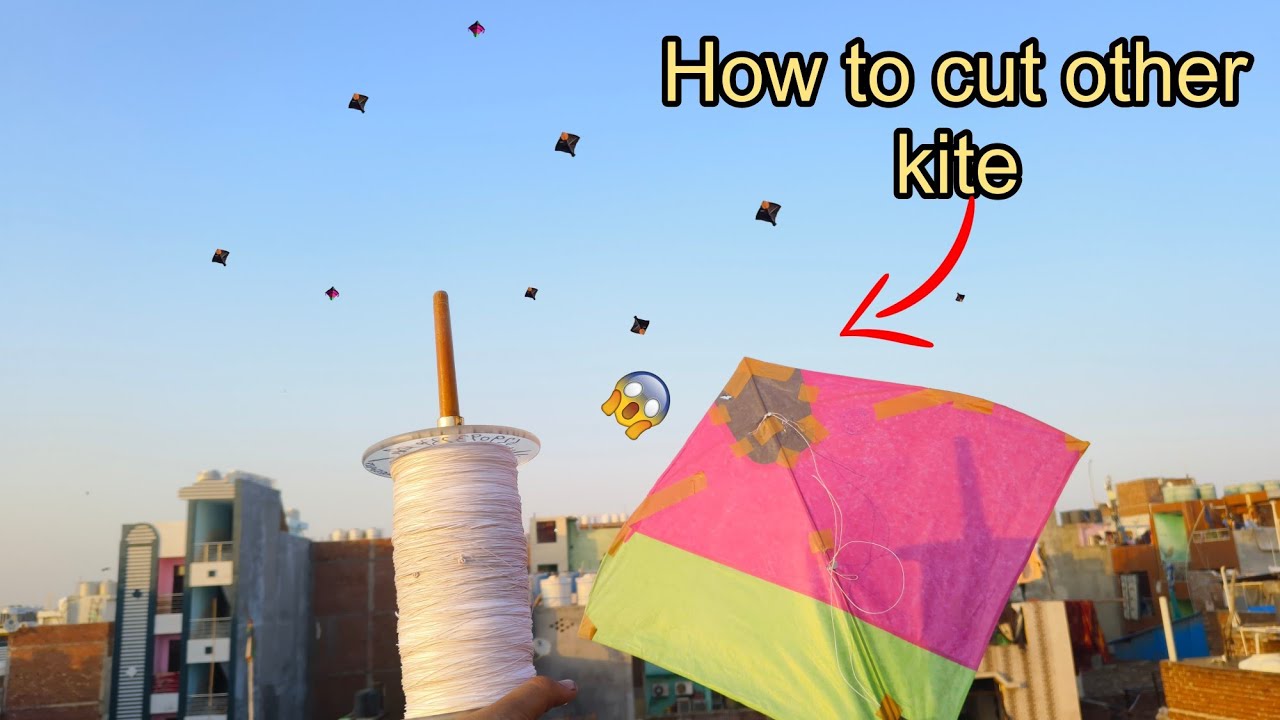 How To Cut Other Kite with My Friends 😍| Kite Cutting | Kite flying ...