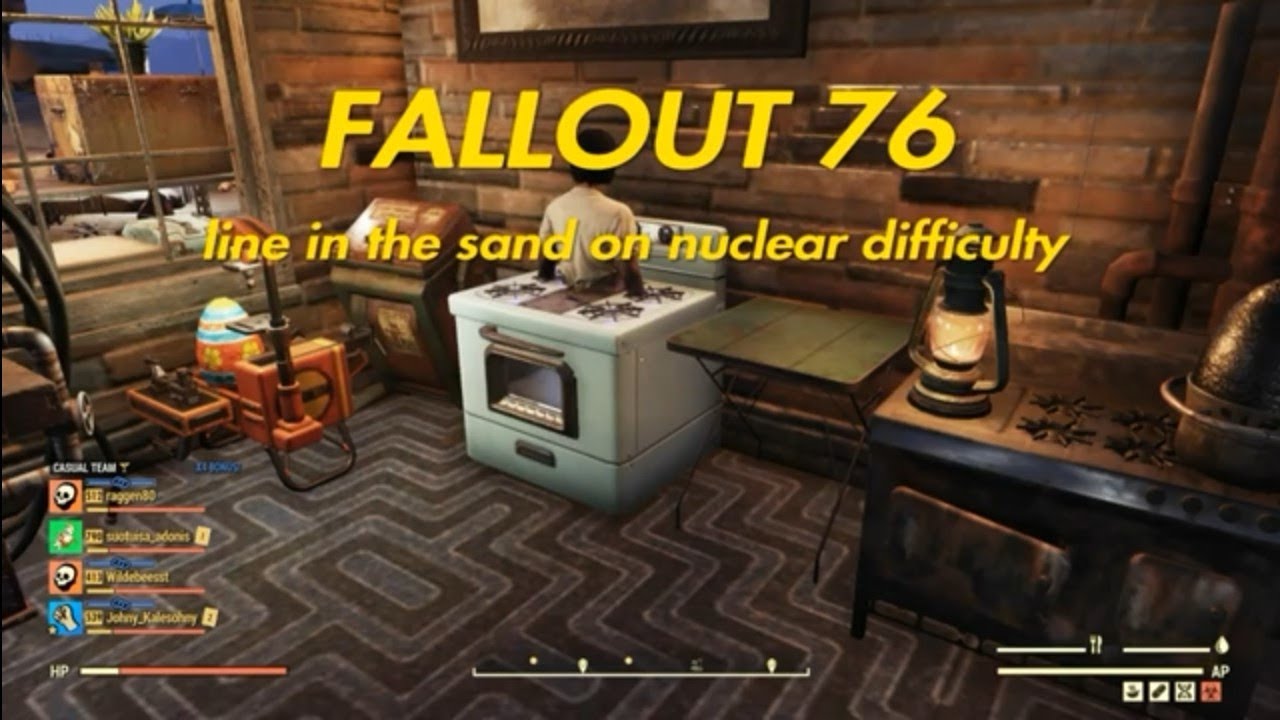 FALLOUT 76 line in the sand on nuclear difficulty - YouTube