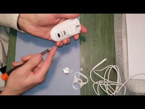 Эпилятор BRAUN Silk-Epil 9 тип 5377 ремонт.Разборка, сборка. Замена платы.