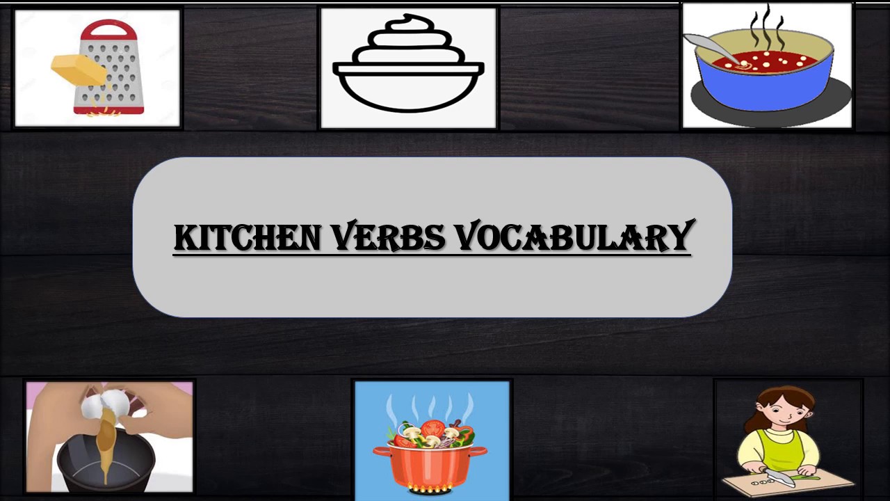 Cooking Vocabulary in English for kids. - YouTube