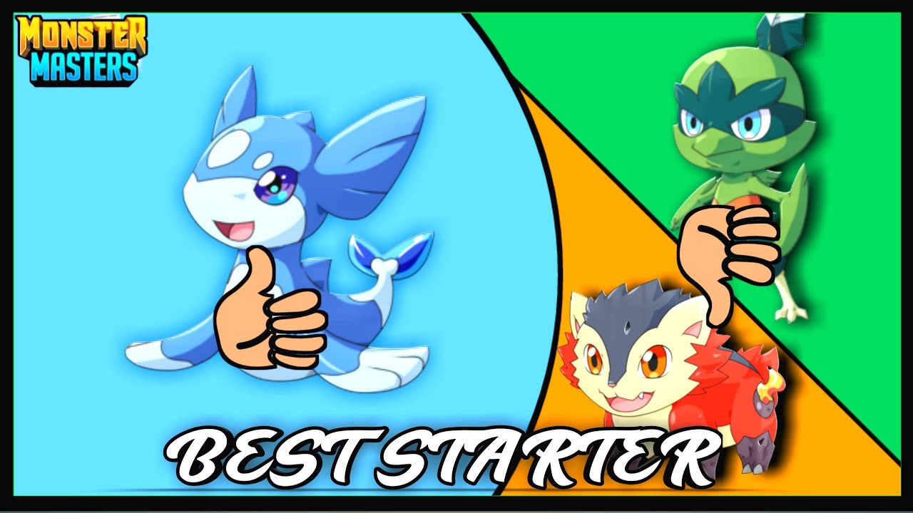 Who Is The Best Starter In Monster Masters - YouTube