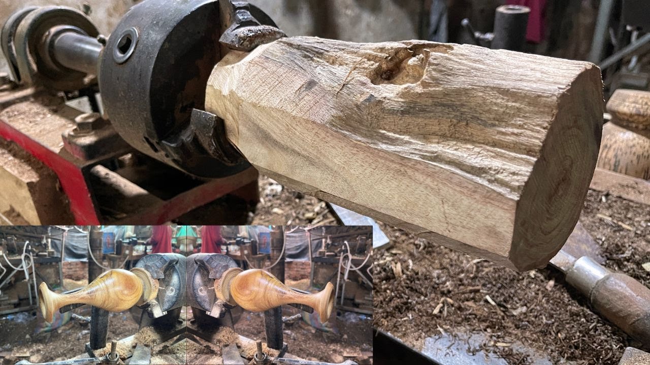 The Most Creative Woodturning Idea - YouTube