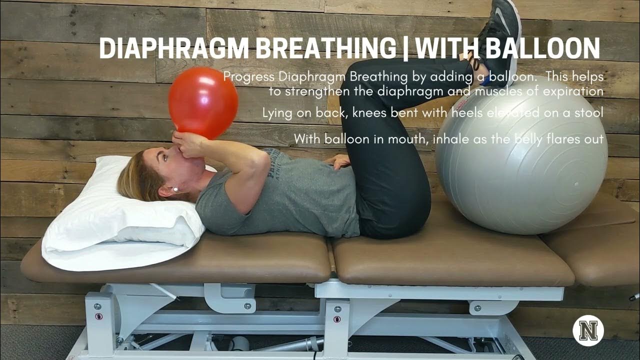 Diaphragm Breathing for Runners | Supine With Balloon | Caroline Packard, Pelvic Floor ...
