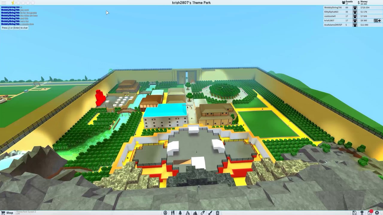 I MADE A THEME PARK IN ROBLOX! - YouTube