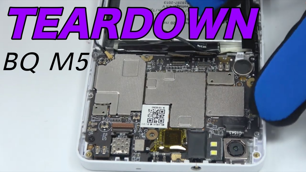 BQ M5 Teardown - YouTube