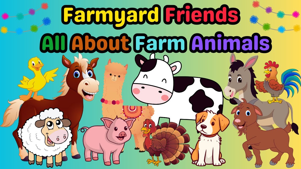 Farmyard Friends: All About Farm Animals - YouTube