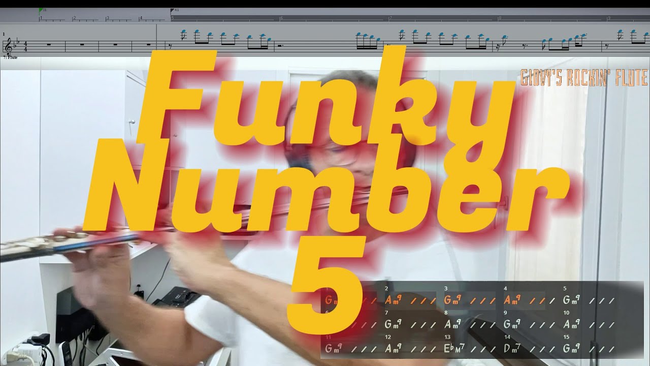Funky Number 5: 5 times a funky instrumental flute track by GiovyFlute ...