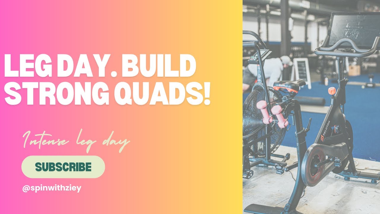 Leg Day 🔥 Build Strong Quads - YouTube
