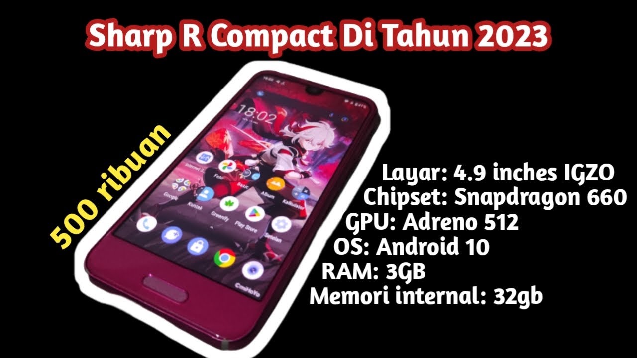 HP 500rban Sharp R Compact untuk 2023 masih layak digunakan - YouTube