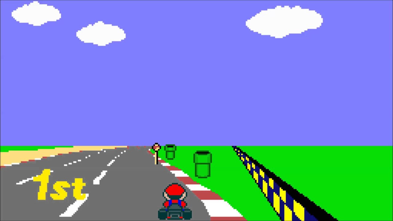 Mario Kart 64 - Raceway Theme 8-bit (2A03 Famitracker Cover) - YouTube