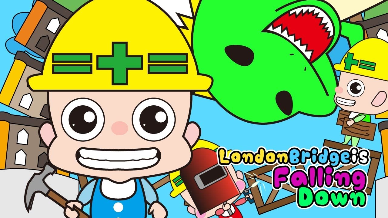 London Bridge Is Falling Down Little Babies | Children Nursery Rhyme ...