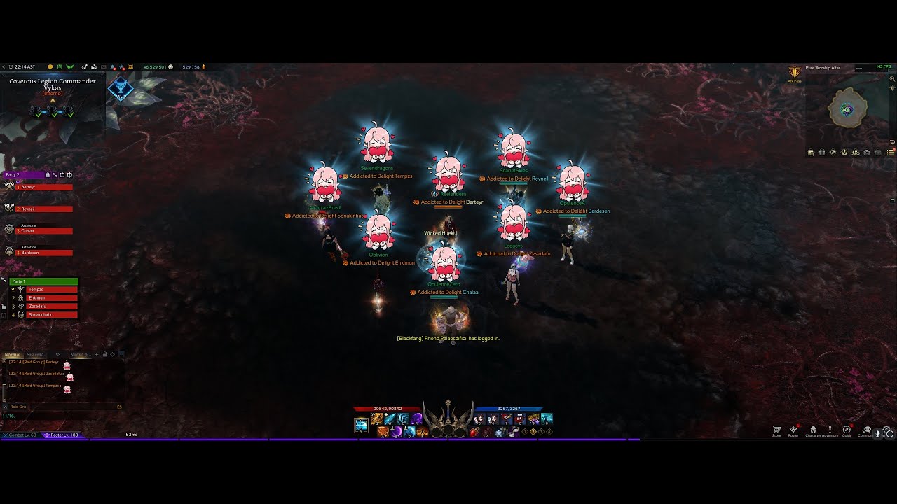 First Deathless Vykas Inferno SA - Guild Alcatraz Brasil - Glaivier POV ...