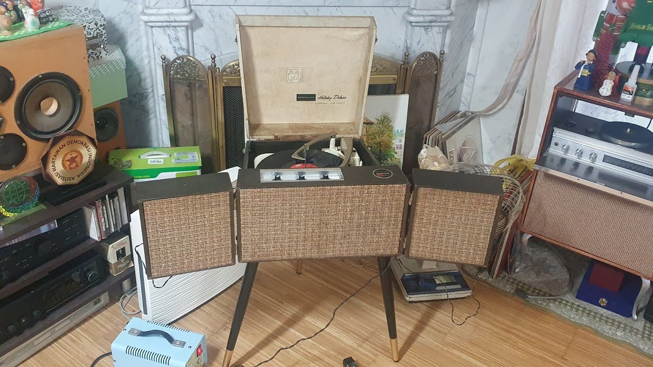 1960's/Webcor Portable Record Player/Holiday Delux/Stereophonic/High ...