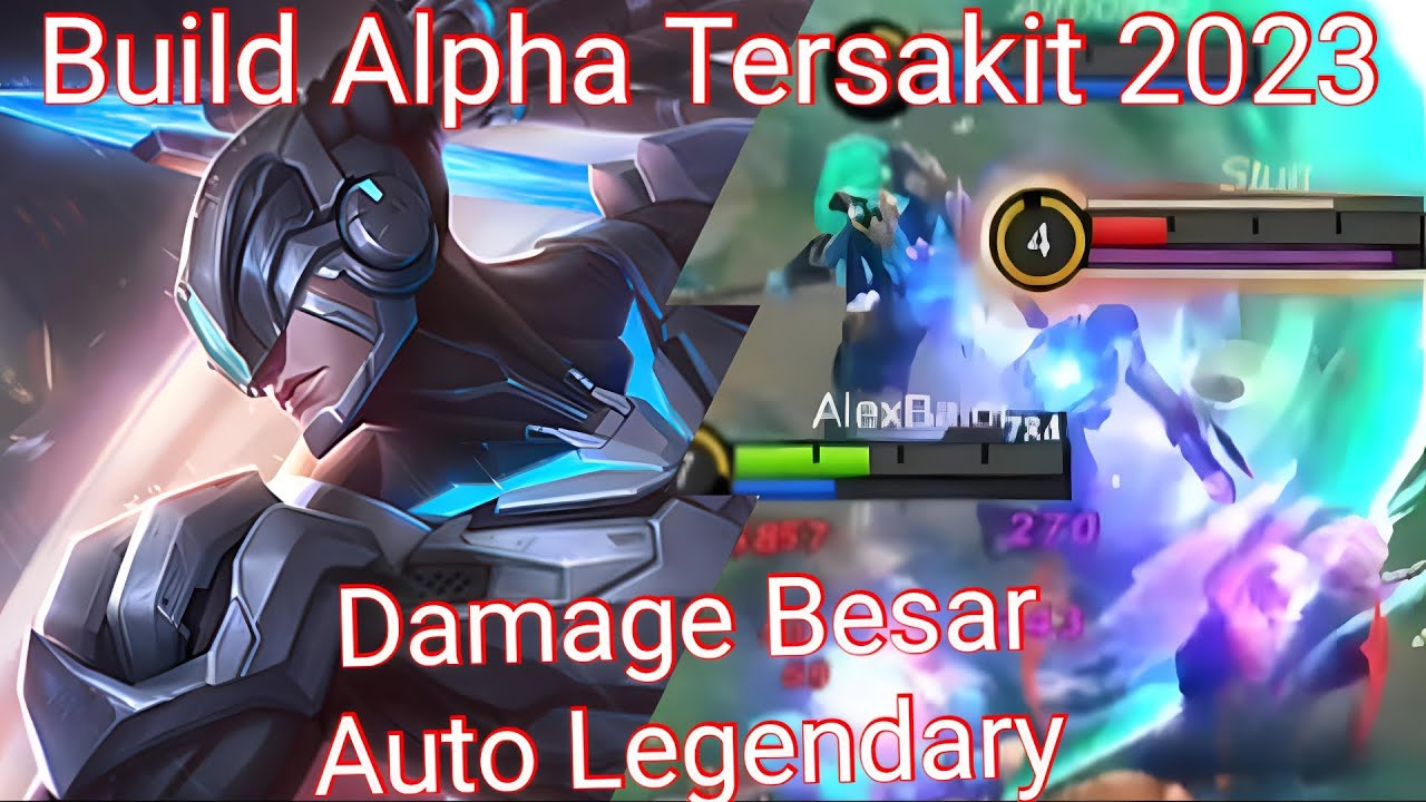 ITEM & BUILD TERBAIK BUAT ALPHA - BUILD ALPHA TERSAKIT 2023 - YouTube