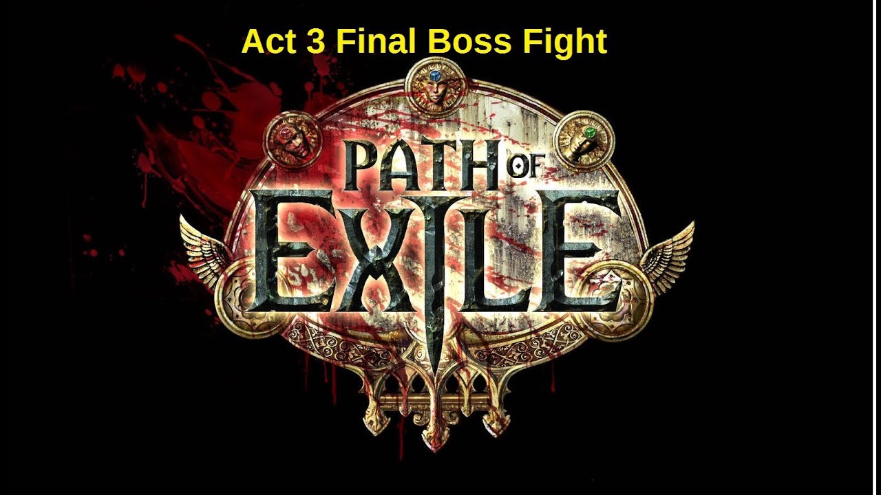 Path of Exile Final Boss Fight **SPOILER** - YouTube