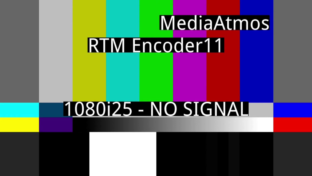 RTM TV Test Card and Media Atmos - YouTube
