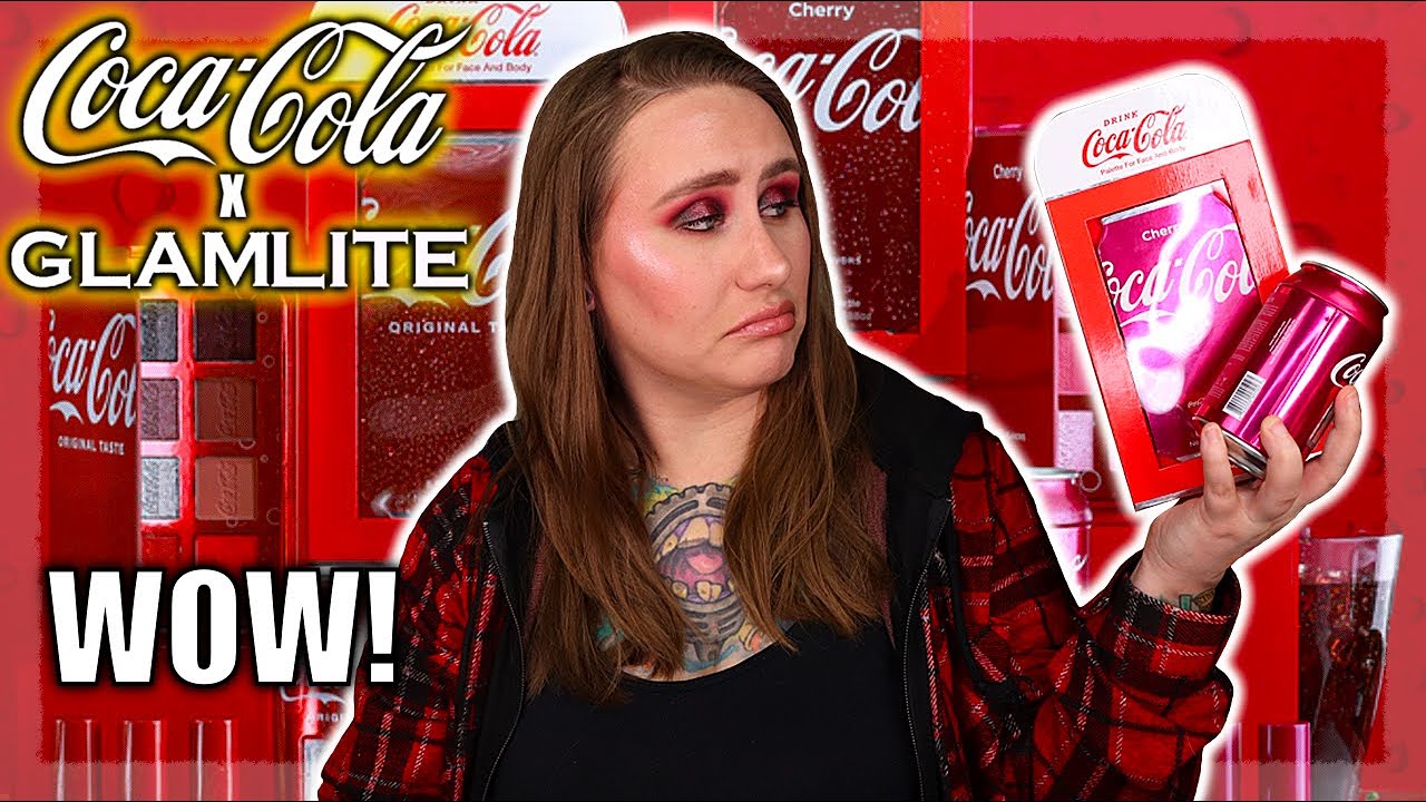 Glamlite x Coca Cola Collection | Full Review and First Impressions ...