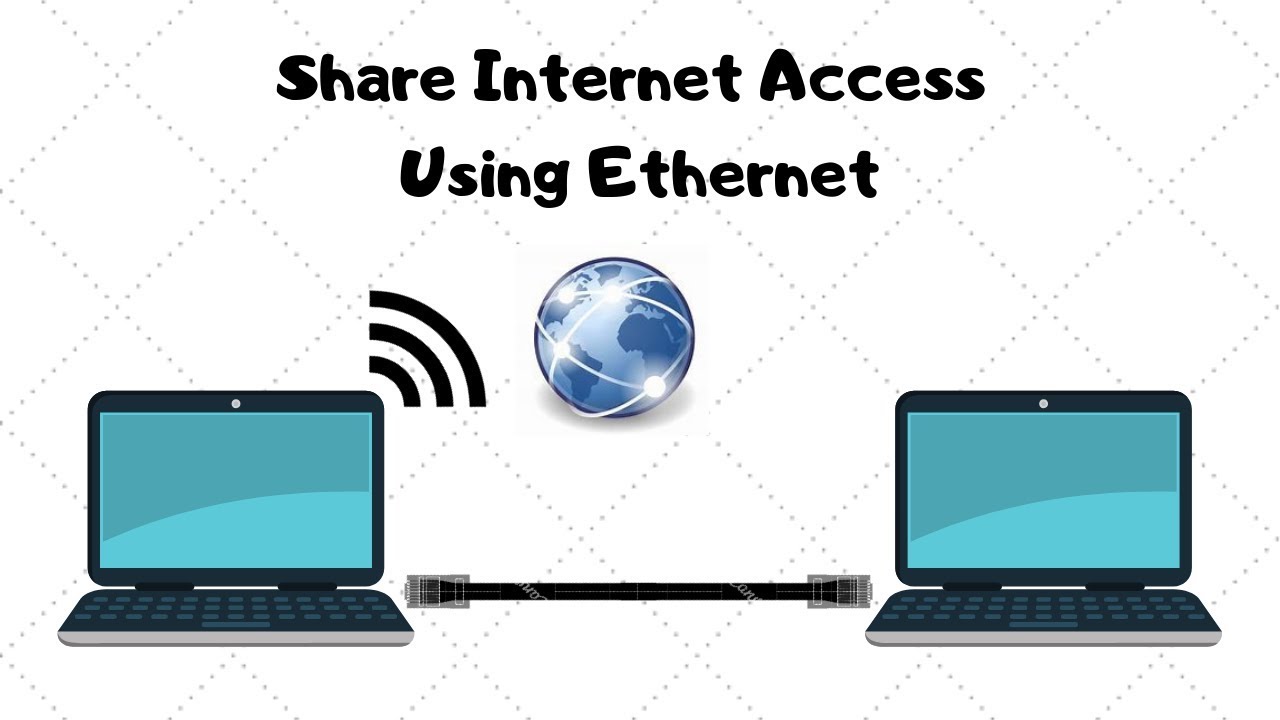 How To : Share Internet Access Between Two Pcs Using Ethernet Interface ...