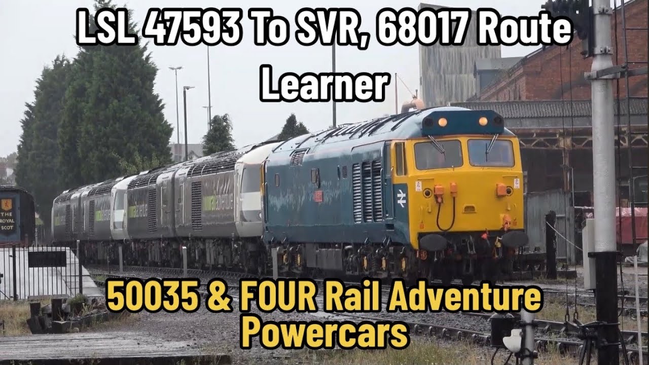 Severn Valley Railway | LSL 47593 to SVR! DRS 68017 on route learning ...