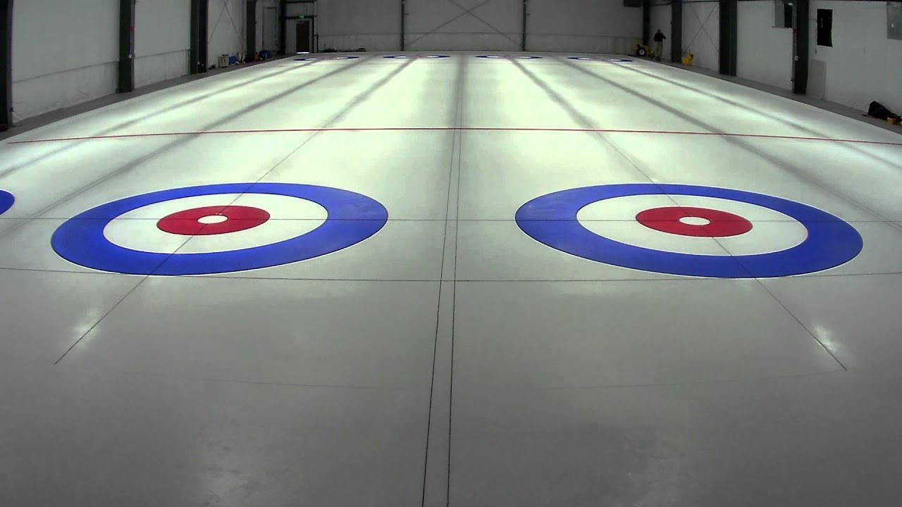Denver Curling Ice Install Time Lapse. - YouTube