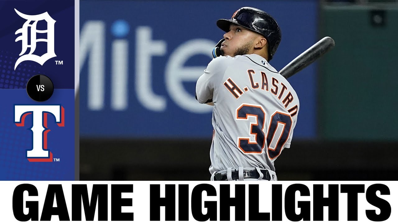 Tigers vs. Rangers Game Highlights (8/28/22) | MLB Highlights - YouTube