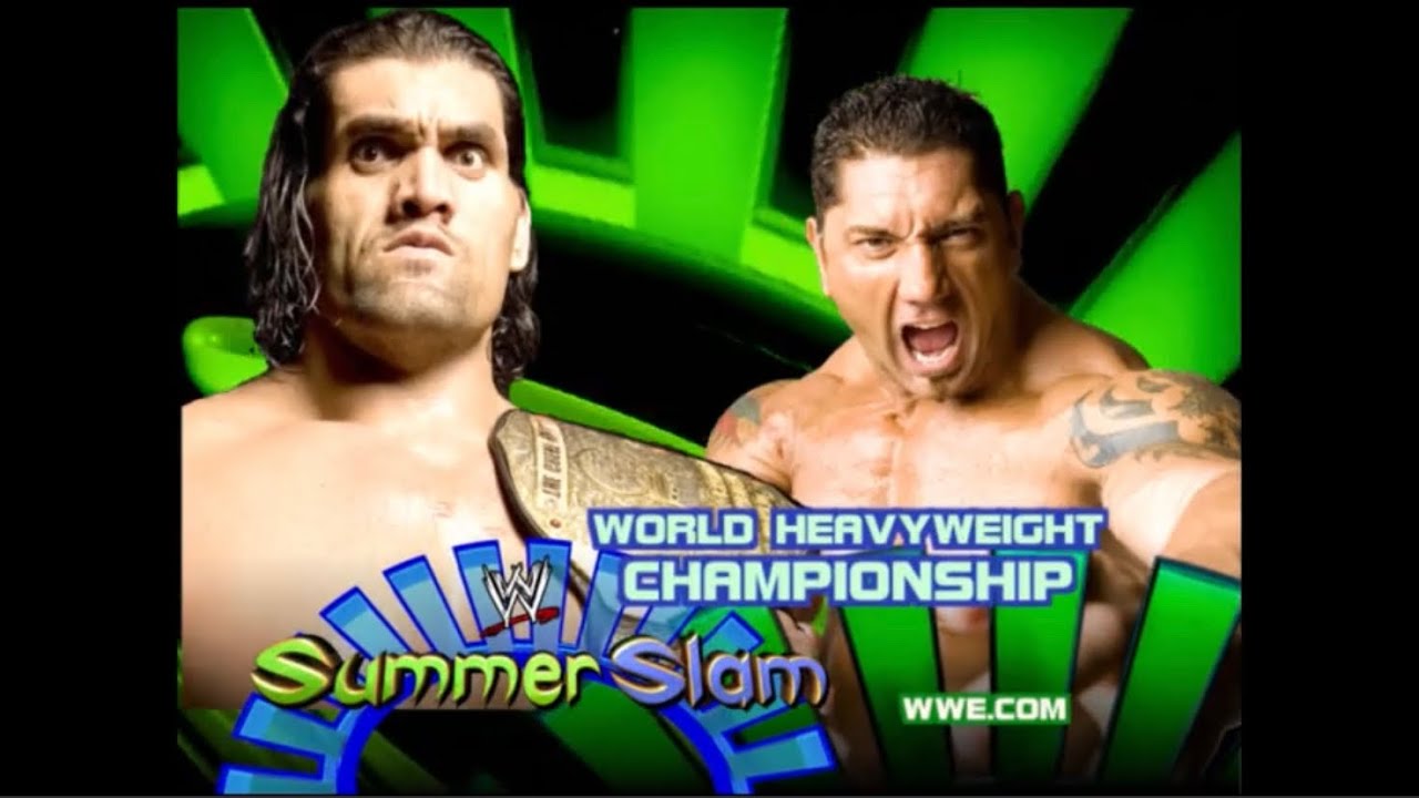 Story of The Great Khali vs. Batista | SummerSlam 2007 - YouTube