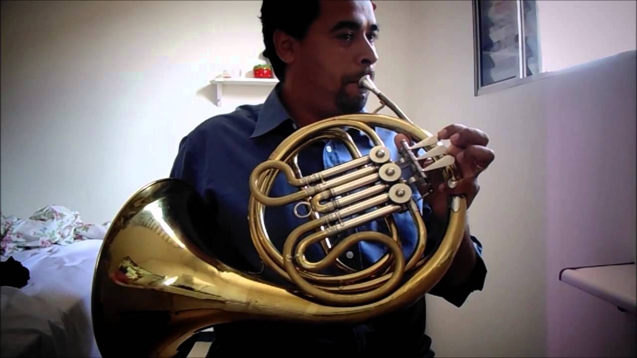 Trompa em Fá ( Horn scale ) - YouTube