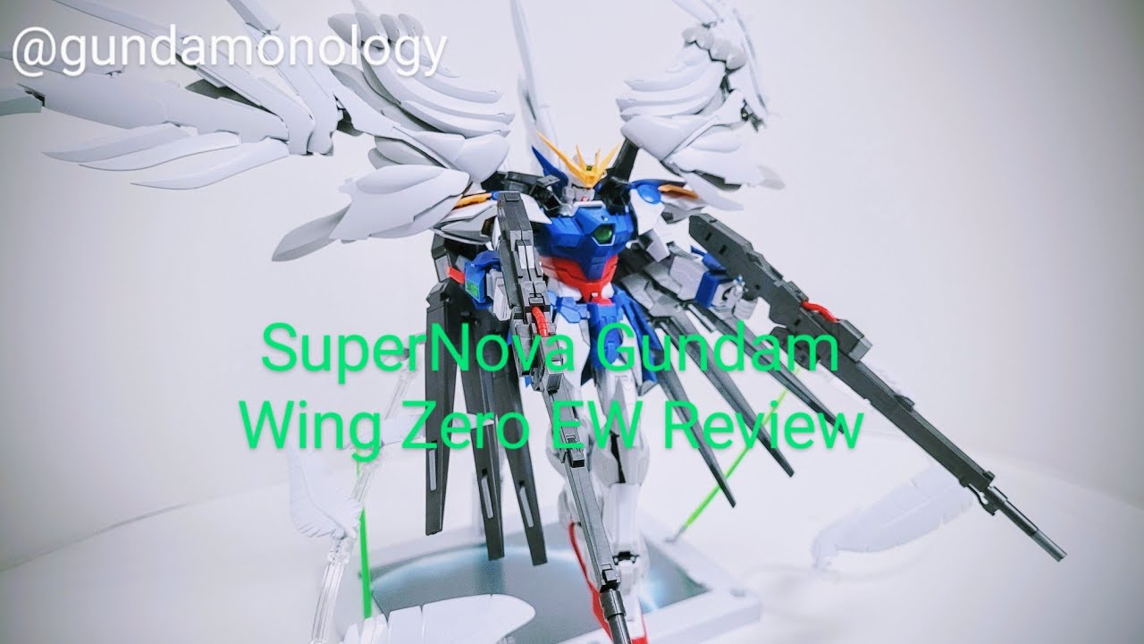 SuperNova Gundam Wing Zero EW Quick Review - YouTube