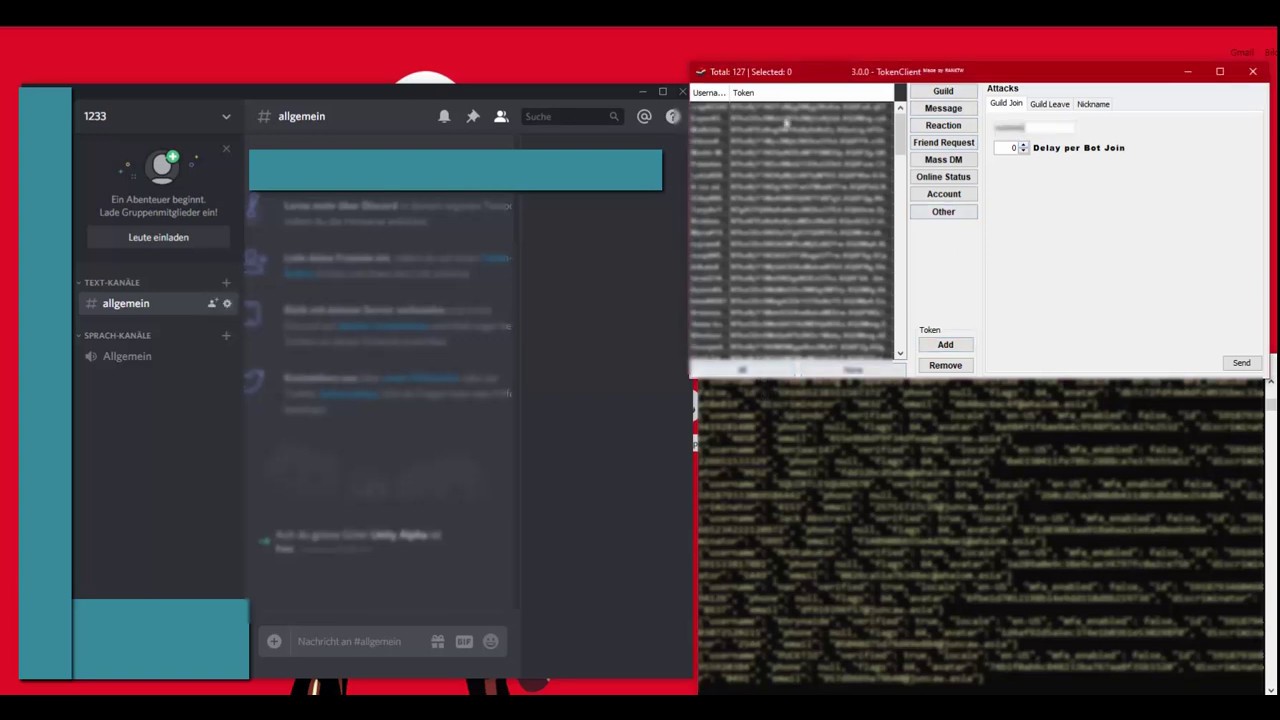 Discord Spammer Tool Bot - Free 2019 Proxies & TOKENS [BEST SPAMMERBOT ...