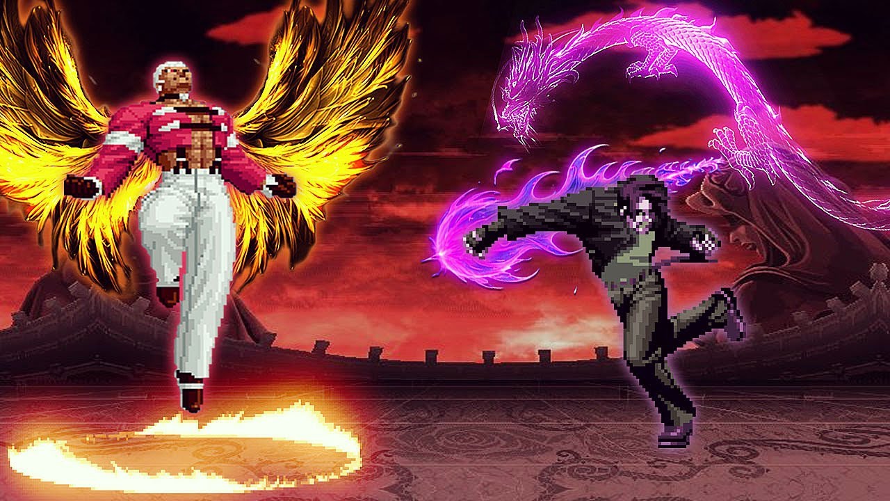 [KOF Mugen] D. Yashiro Rhythm Vs Super Kyo Kusanagi Team - YouTube