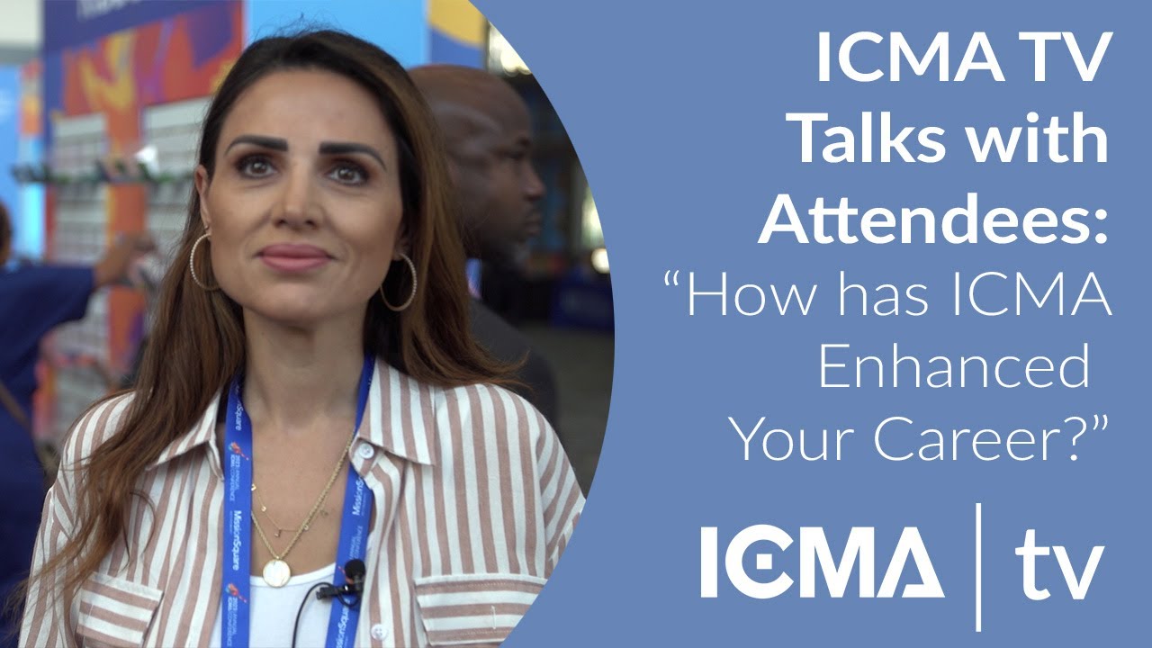 Attendee Talk: "How ICMA Has Helped My Career" - YouTube