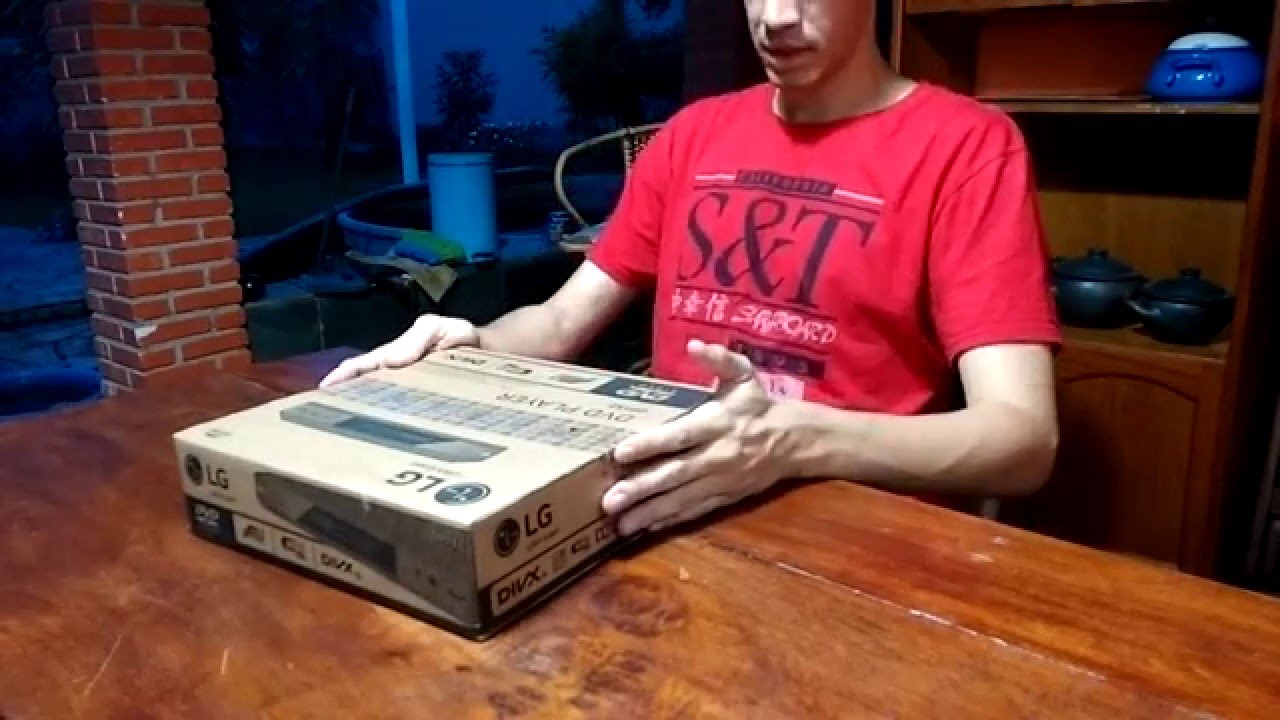 Unboxing - DVD player LG - YouTube